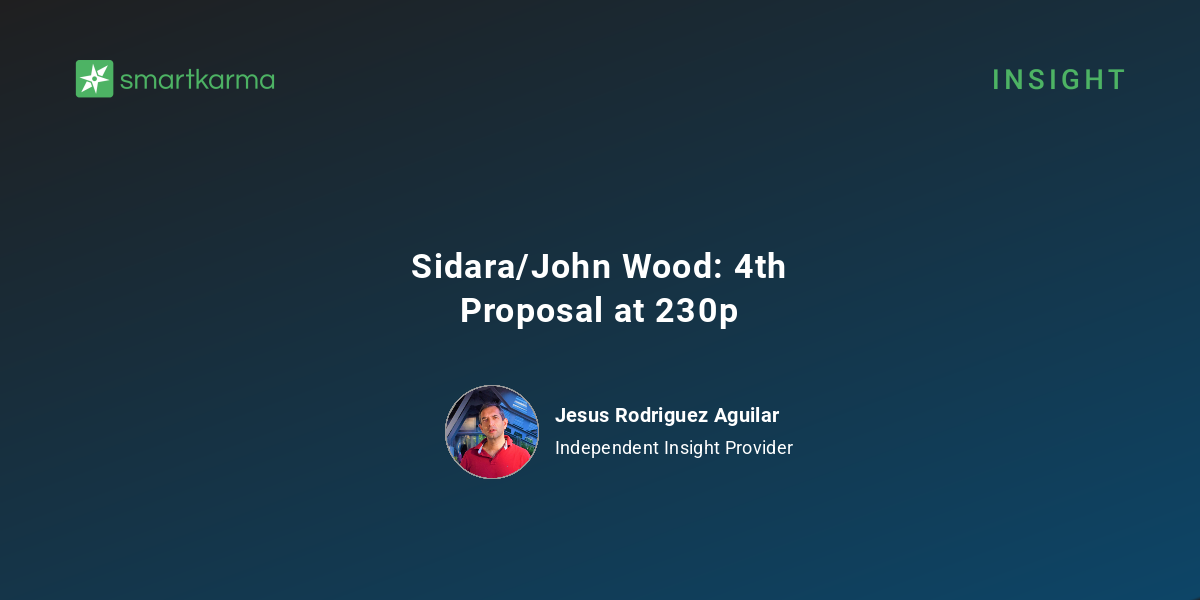 Sidara/John Wood: 4th Proposal at 230p - Jesus Rodriguez Aguilar