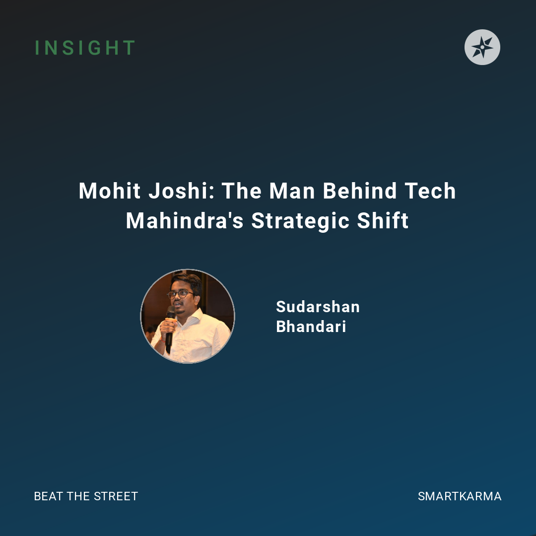 Mohit Joshi The Man Behind Tech Mahindras Strategic Shift Sudarshan