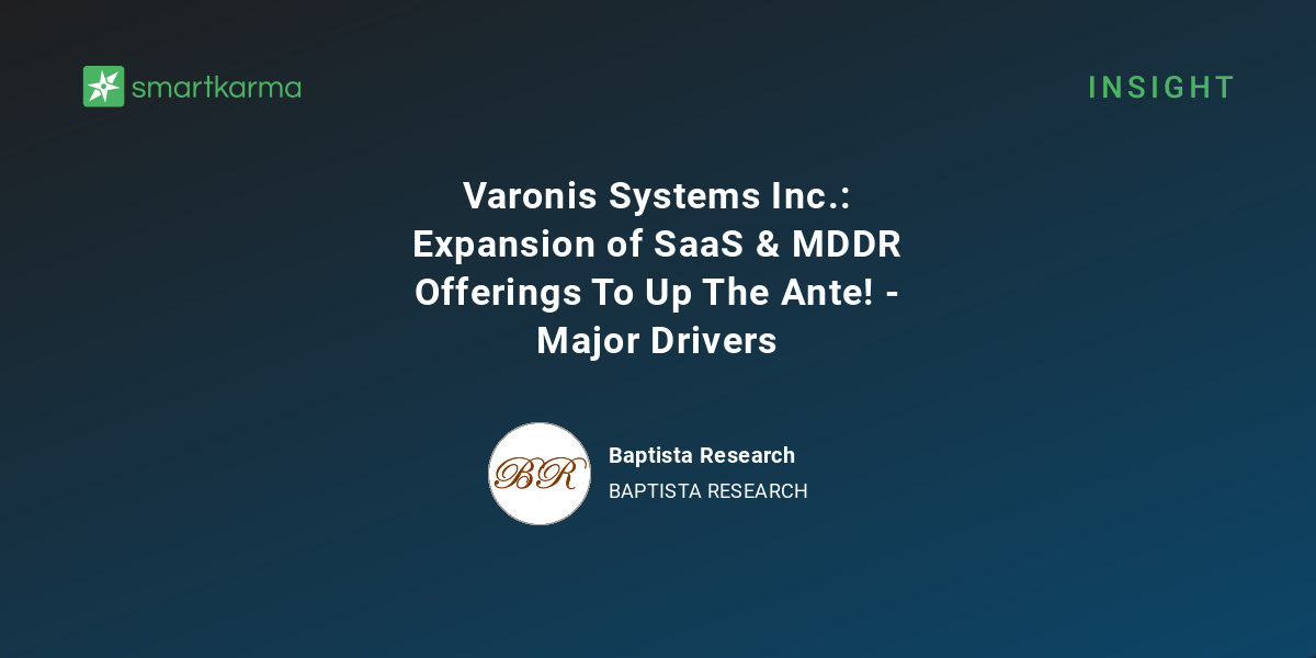 Varonis Systems Inc.: Expansion of SaaS & MDDR Offerings To Up The Ante ...