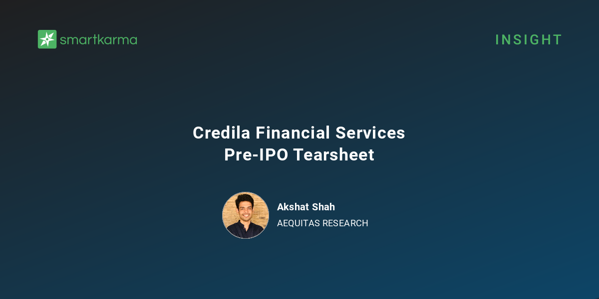 Credila Financial Services 사전 IPO 티어시트 - Akshat Shah
